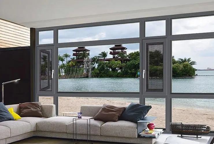 What scheme principles are integrated into the system doors and windows ...